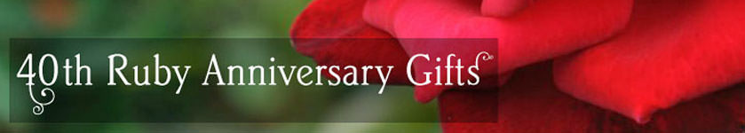 40th Ruby Wedding Anniversary Gifts | Plant & Tree Gifts